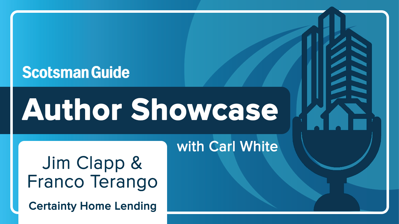 Author Showcase: Franco Terango and Jim Clapp, Certainty Home Lending ...