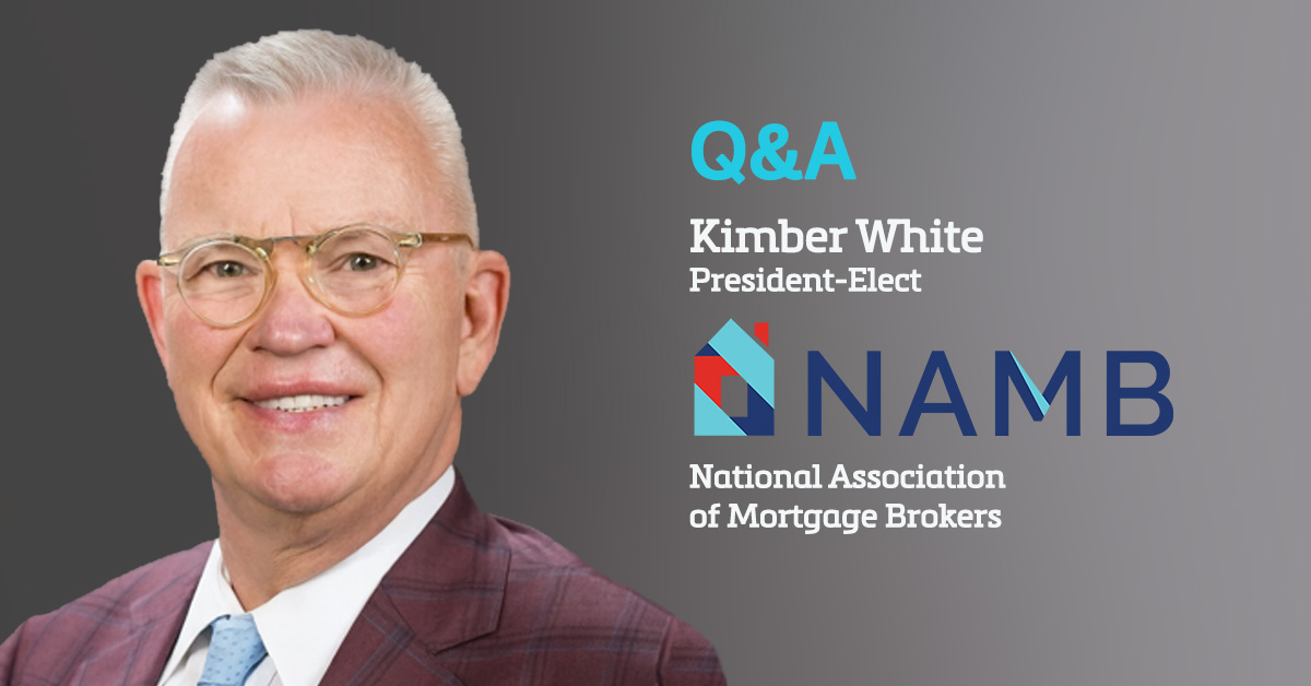 NAMB’s president-elect talks housing affordability, LO comp reform and ...