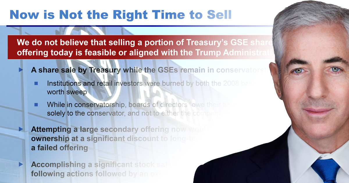 Ackman urges Trump to delay Fannie and Freddie IPO - Scotsman Guide